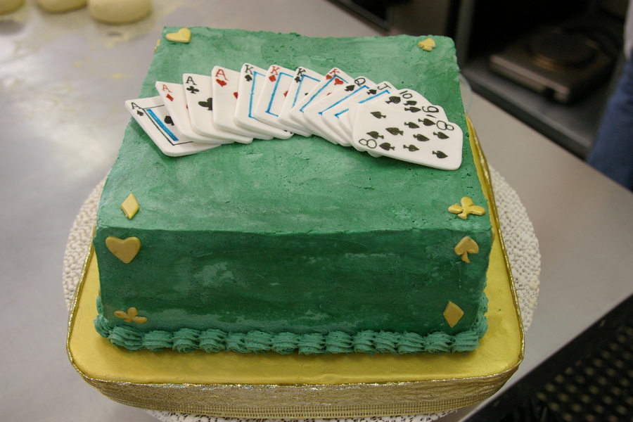 Bridge Cake - CakeCentral.com