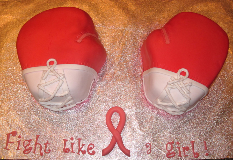 Pink Boxing Gloves - CakeCentral.com