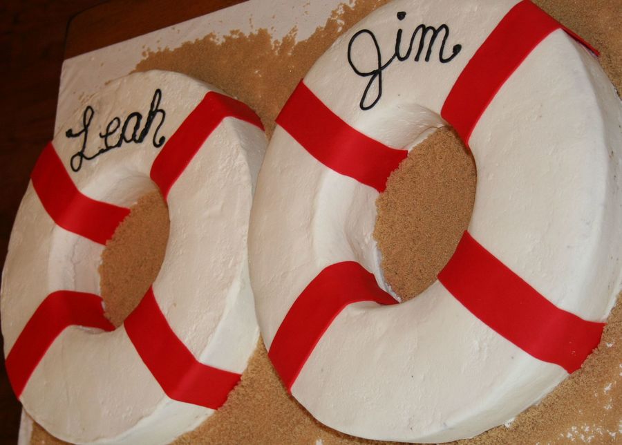 Life Preserver Cake - CakeCentral.com