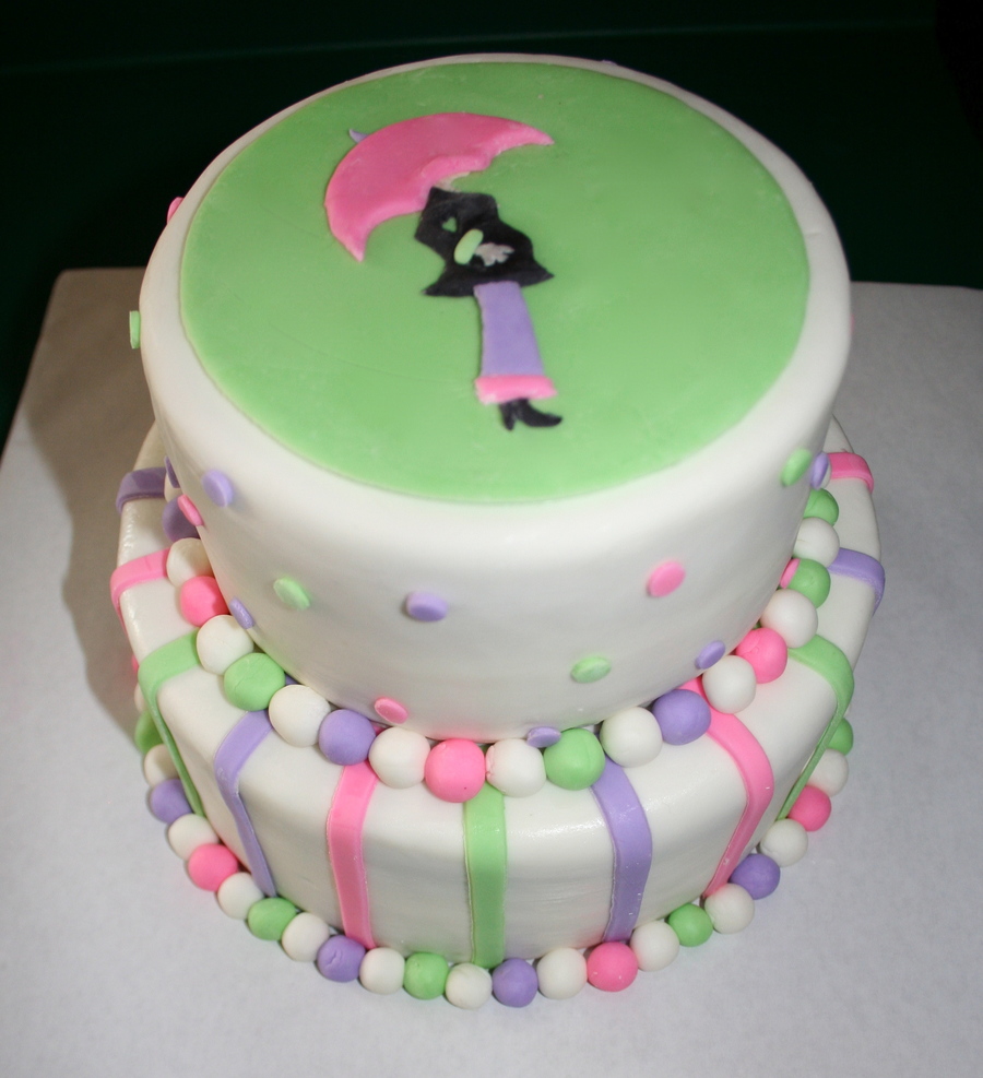 Mod Mom Baby Shower - CakeCentral.com