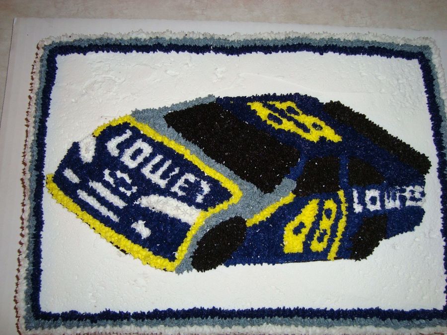 Jimmy Johnson Birthday Cake - CakeCentral.com