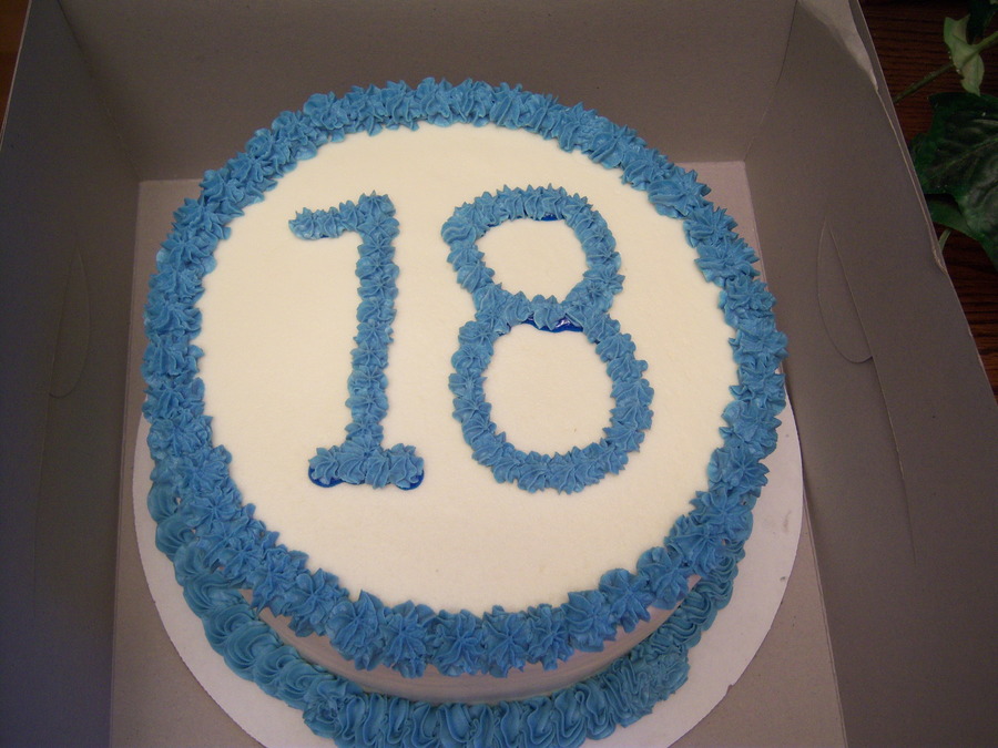 #18 Birthday Cake - CakeCentral.com