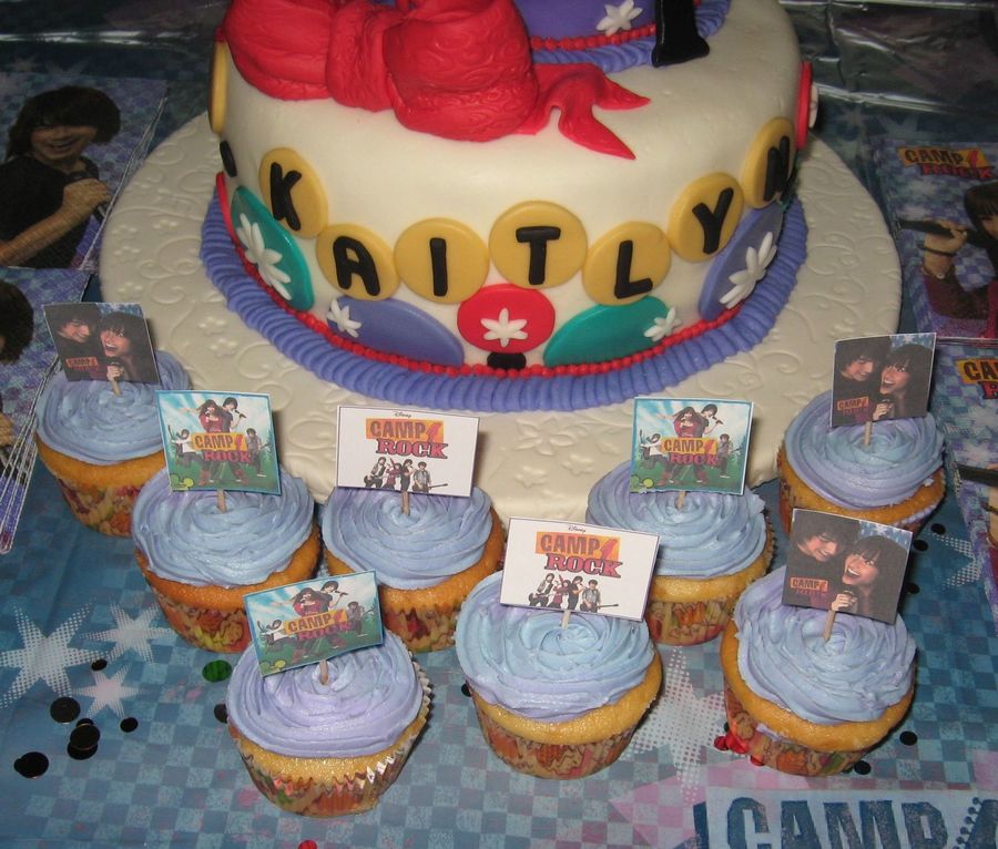 Camp Rock Birthday Cake - CakeCentral.com