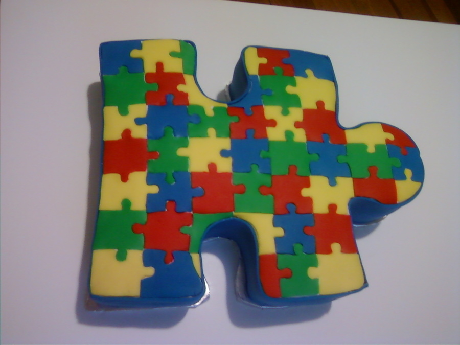 Autism Cake - CakeCentral.com