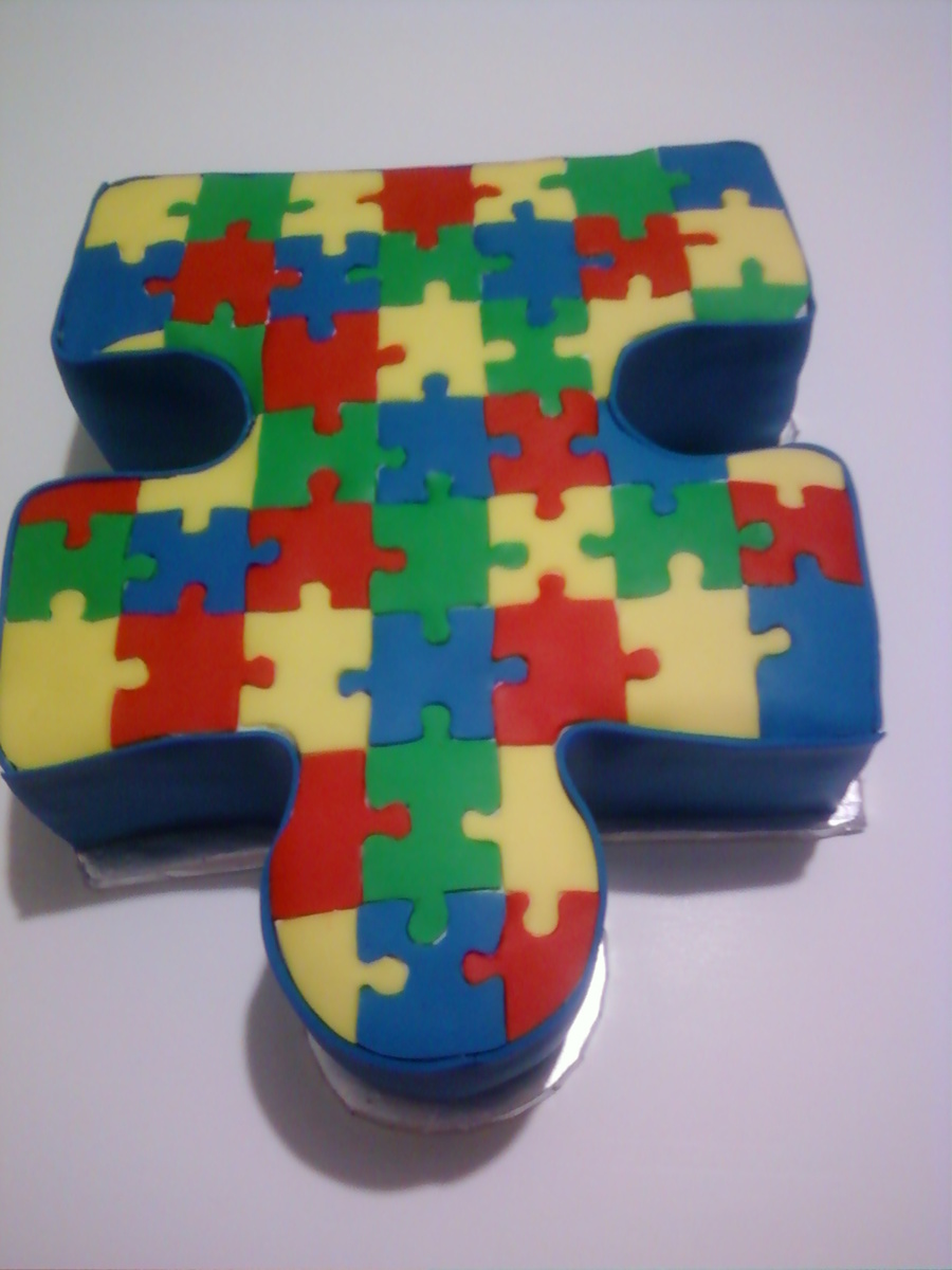 Autism Cake - CakeCentral.com
