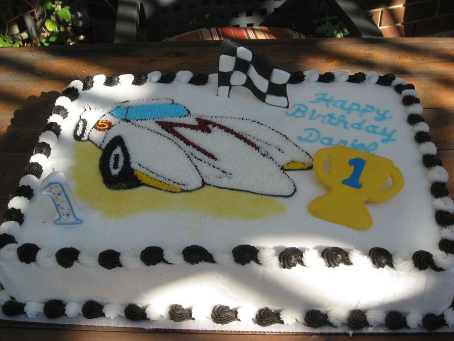 Speed Racer Birthday Cake - CakeCentral.com