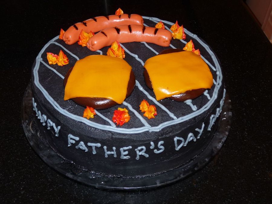 Barbeque Cake - CakeCentral.com