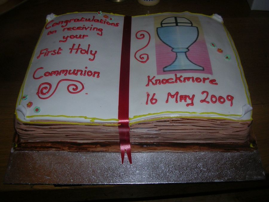 Jacks First Holy Communion - CakeCentral.com