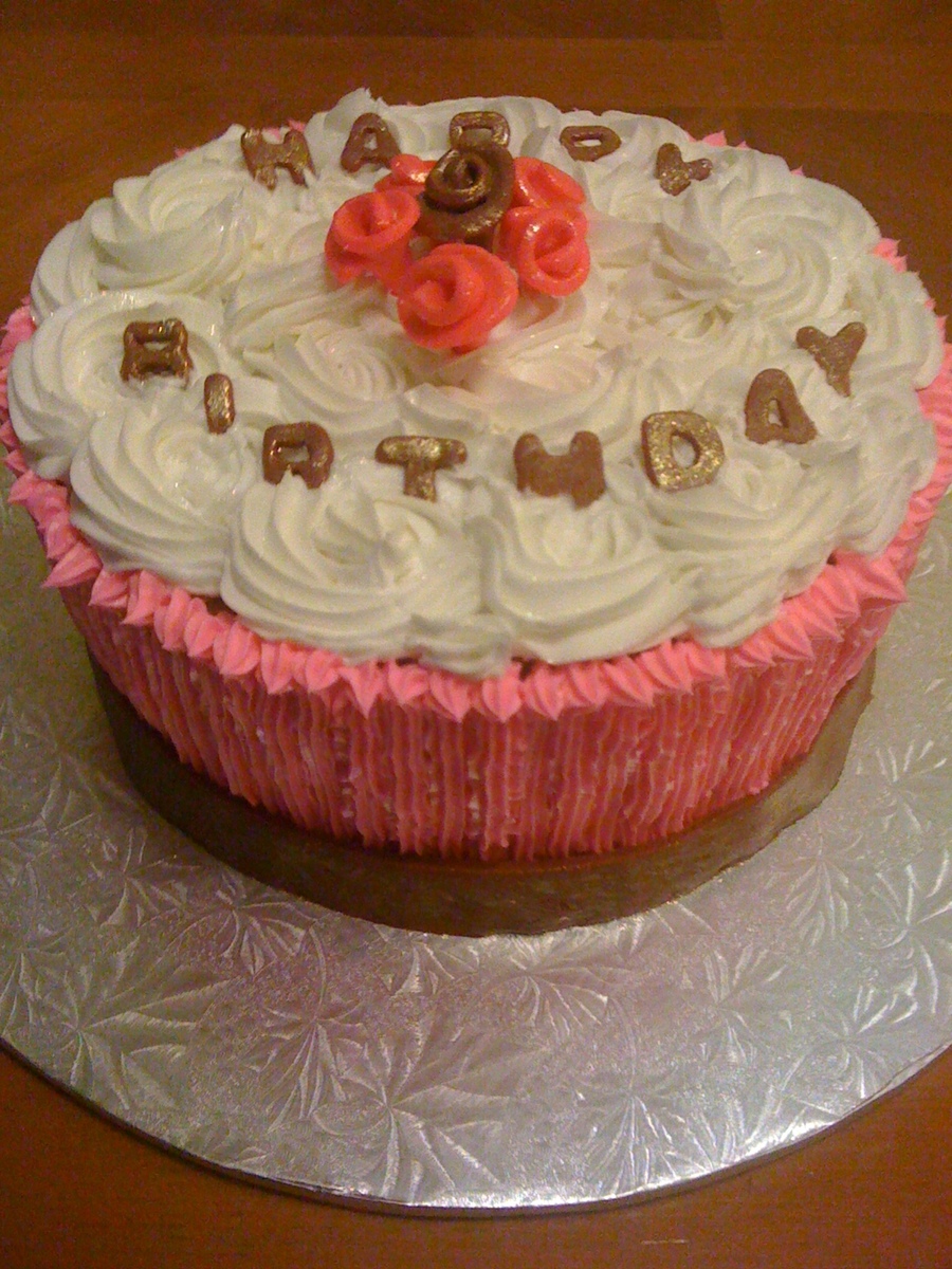 Pink And Brown - CakeCentral.com