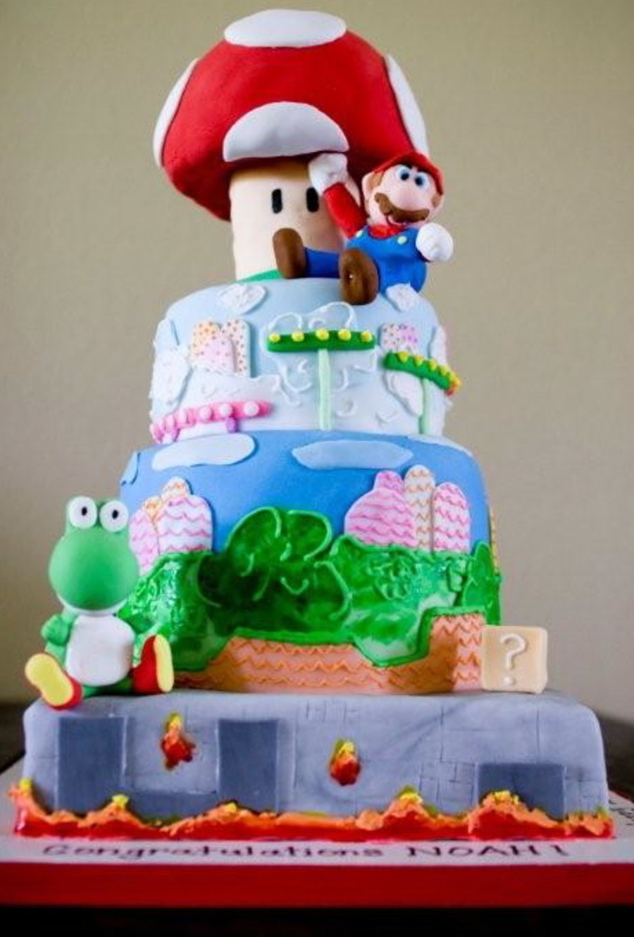 Super Mario - CakeCentral.com