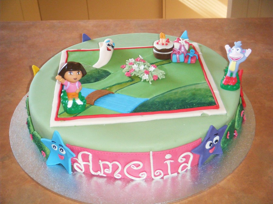 Dora's Map. - CakeCentral.com