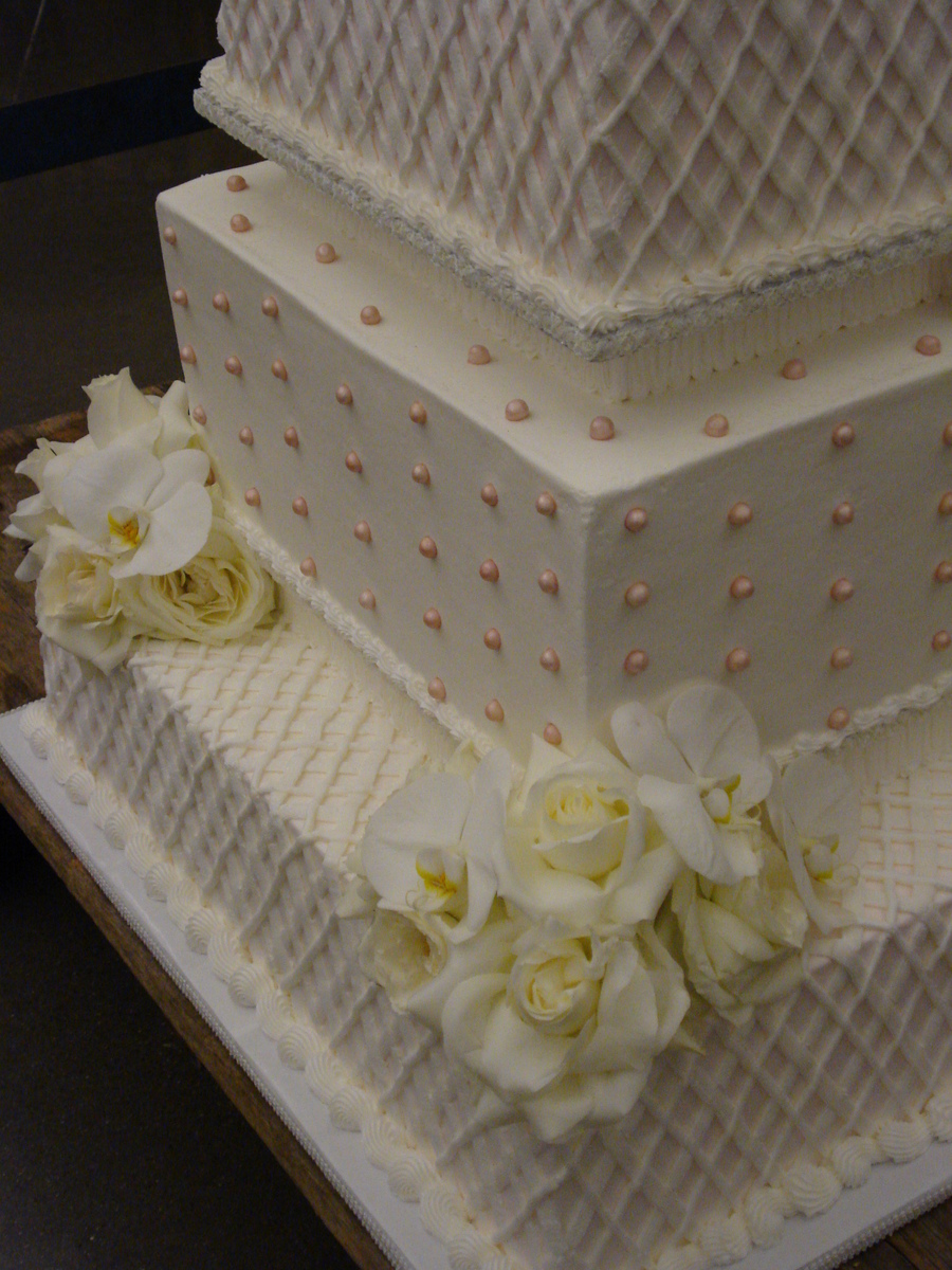 White Orchid Wedding - CakeCentral.com