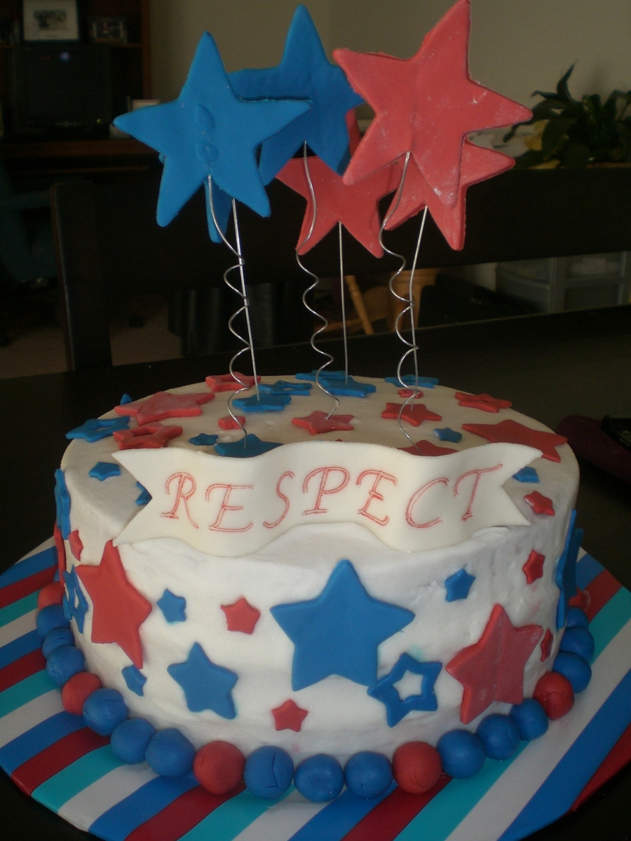 Cake For 9-11 - CakeCentral.com
