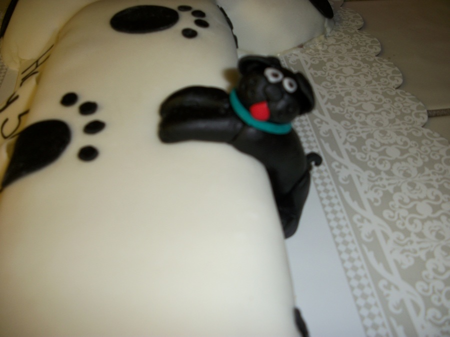 Dog Bone Cake - CakeCentral.com