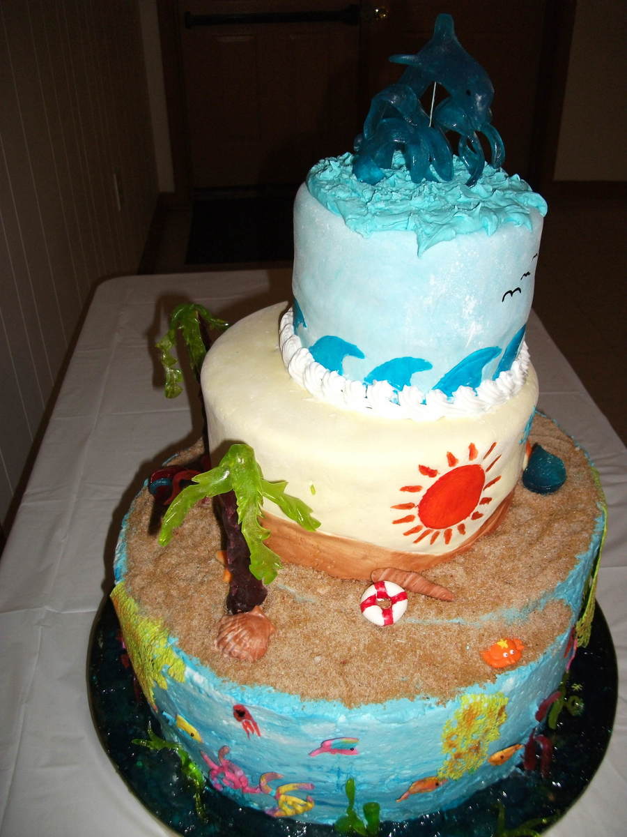 Jolly Rancher Under The Sea Cake - CakeCentral.com