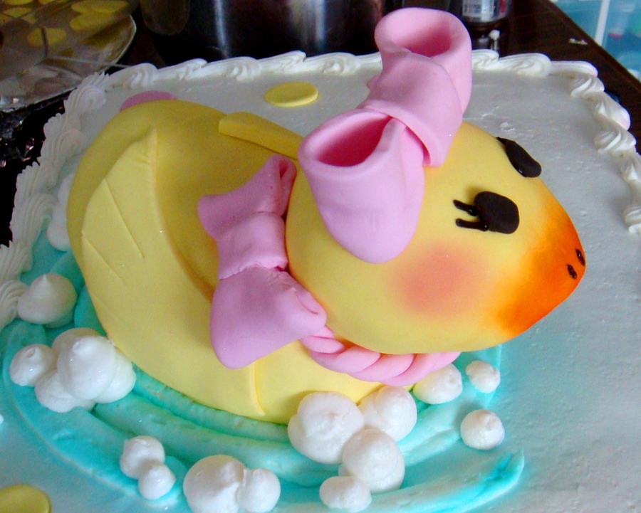Rubber Duckie - CakeCentral.com