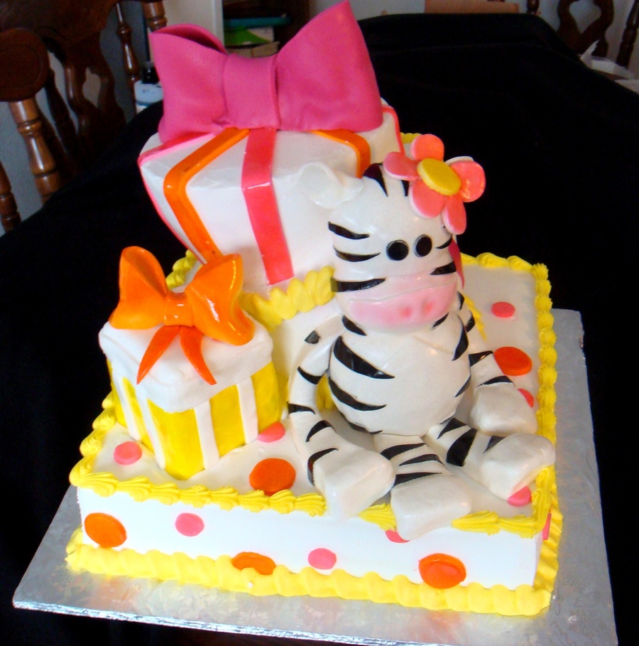 Baby Zebra - CakeCentral.com