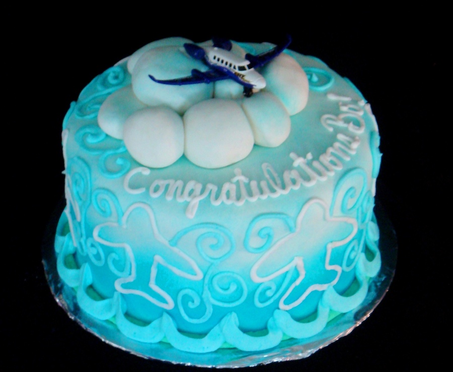 Graduation From Pilots School - CakeCentral.com