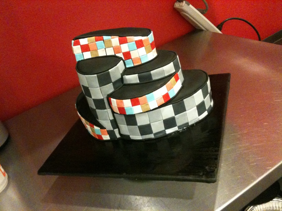 Design Council Birthday Cake - CakeCentral.com