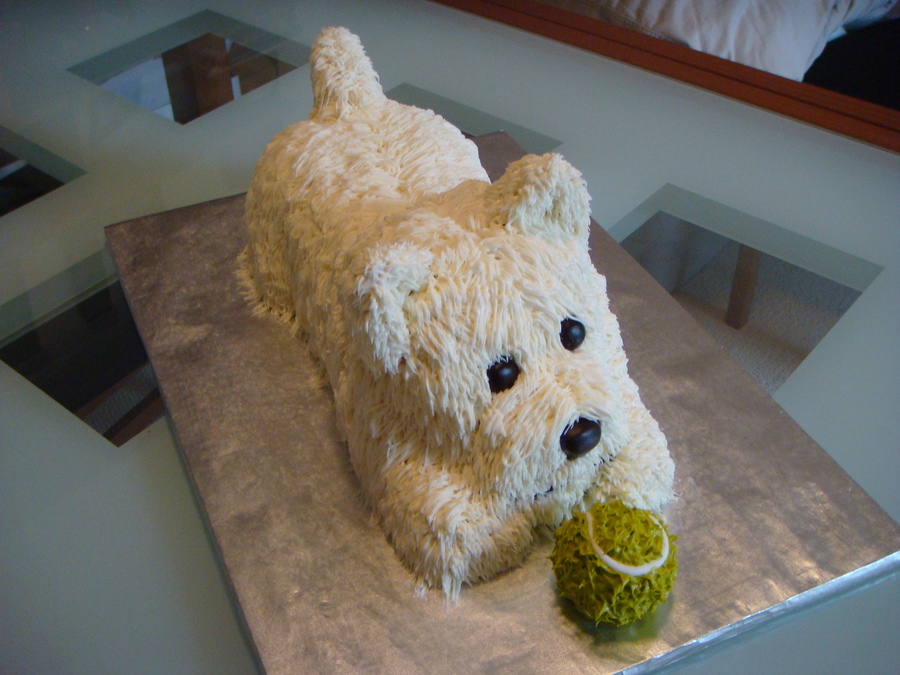 Westie Cake - CakeCentral.com