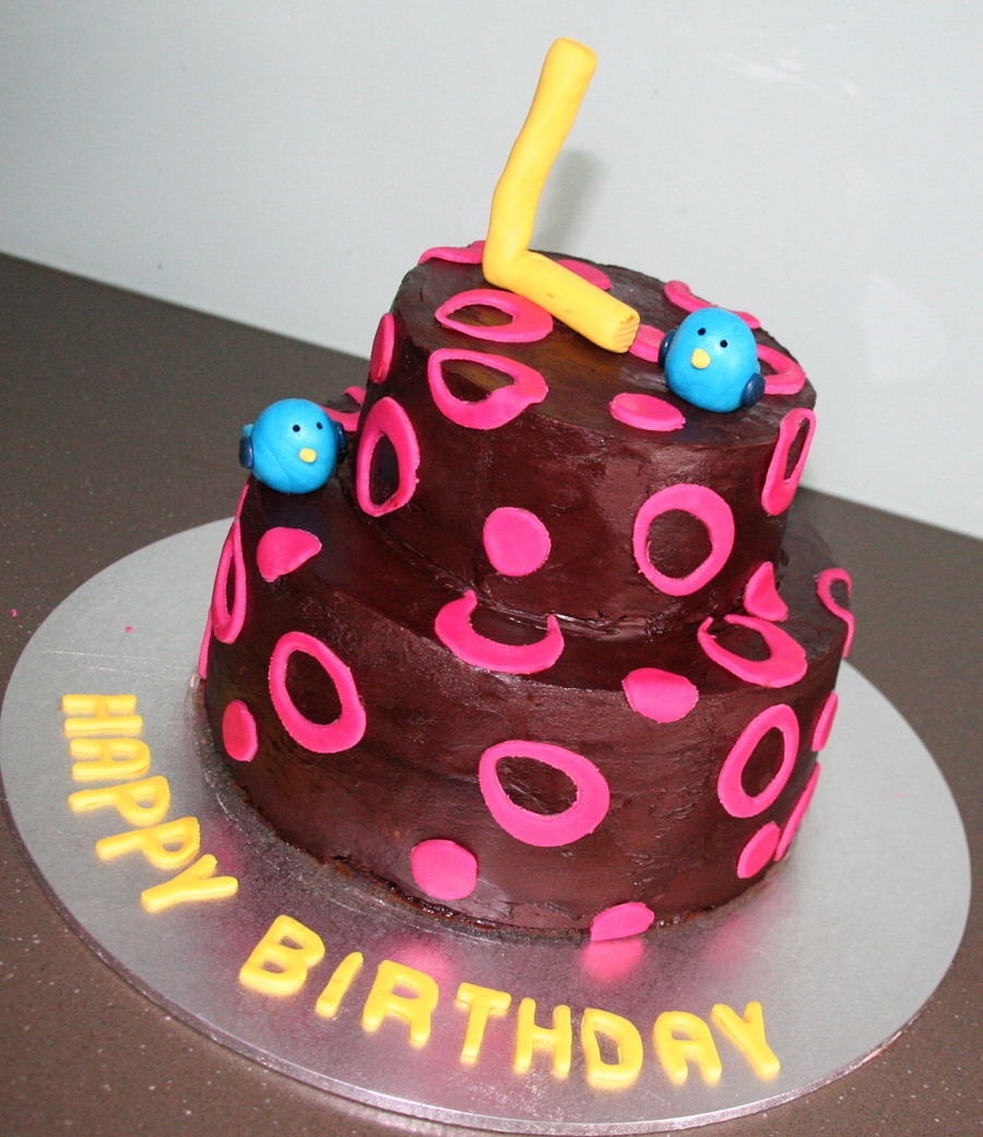 Bird And Spot Cake - CakeCentral.com