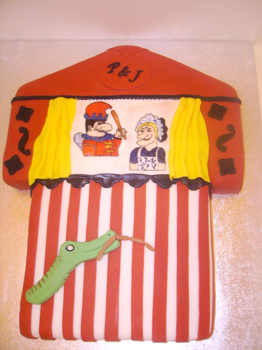 Punch And Judy Cake - CakeCentral.com