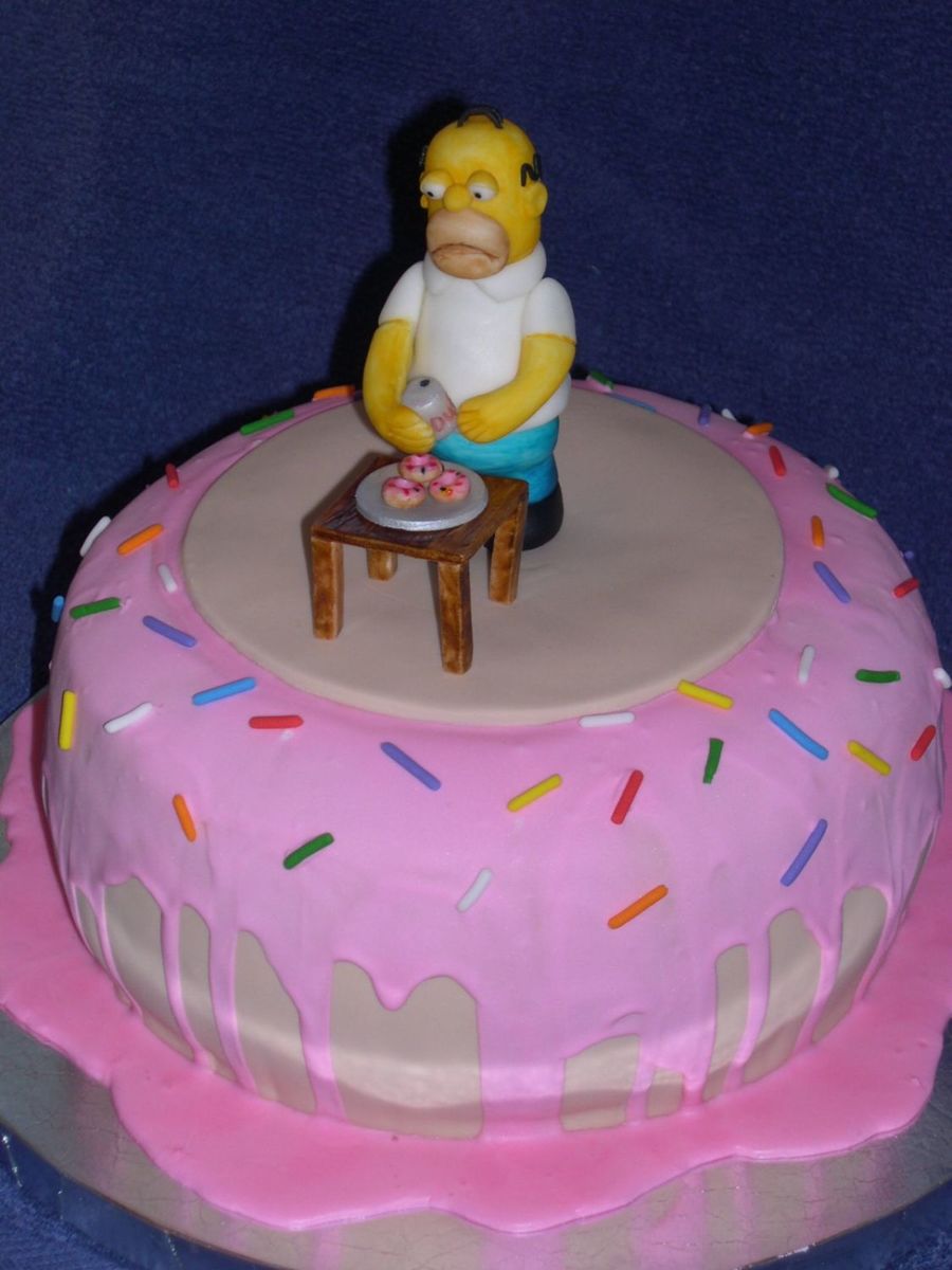 Homer Cake - CakeCentral.com