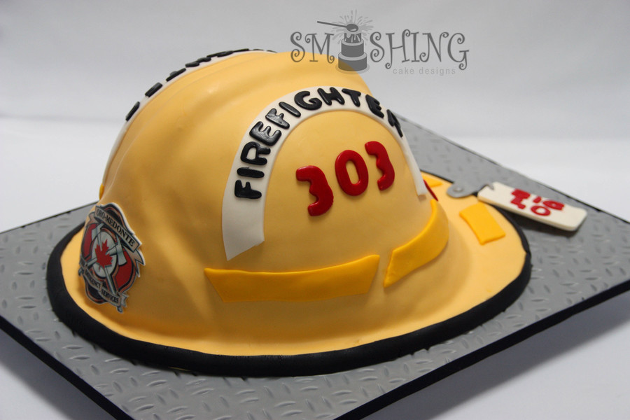 Fire Helmet - CakeCentral.com