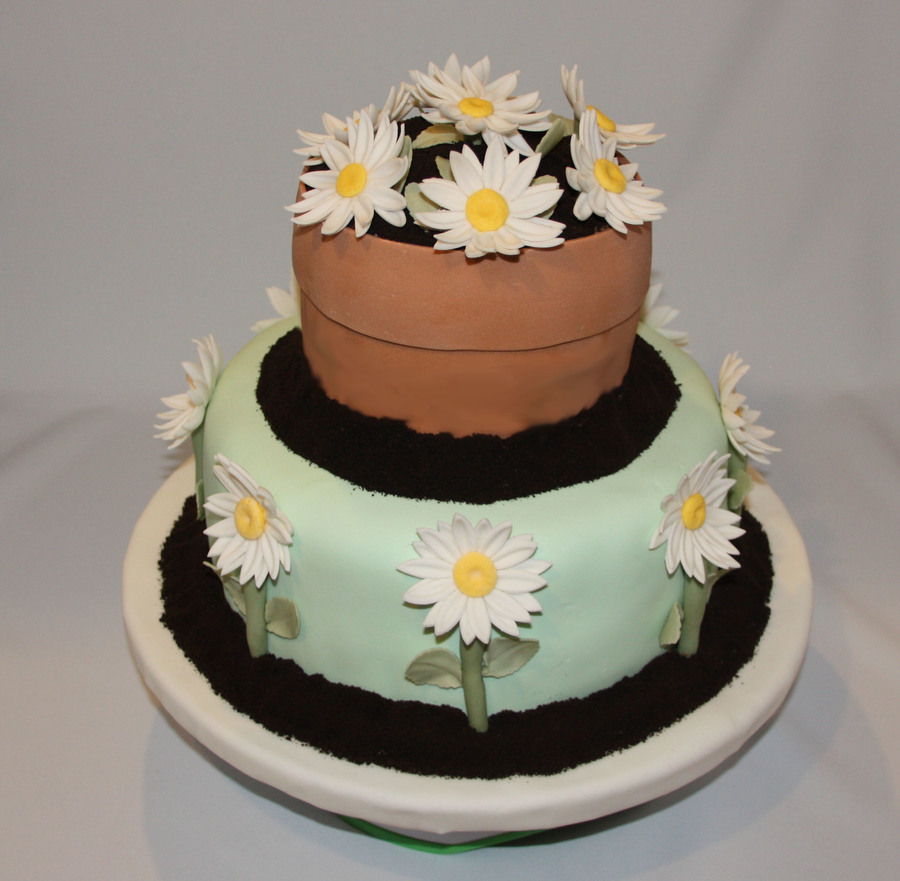 Daisy Cake - CakeCentral.com