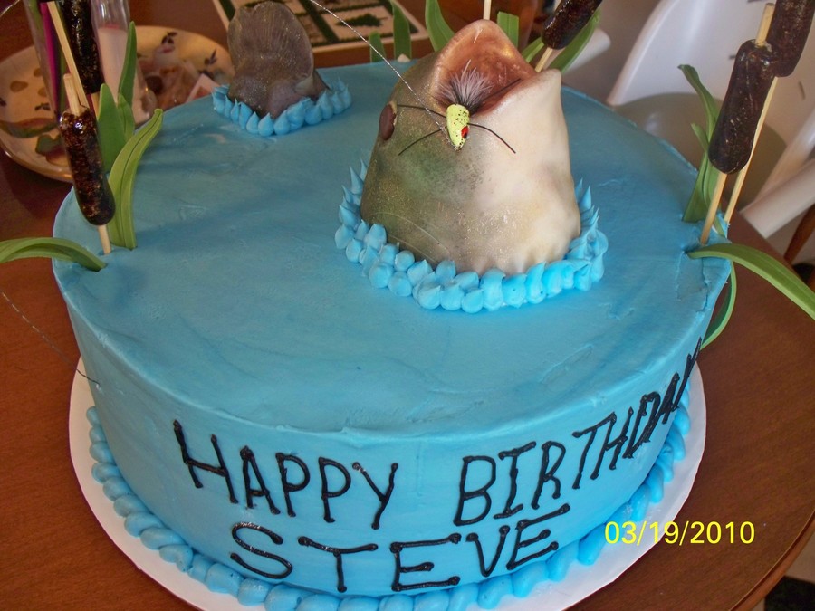 Bass Fish Cake - CakeCentral.com