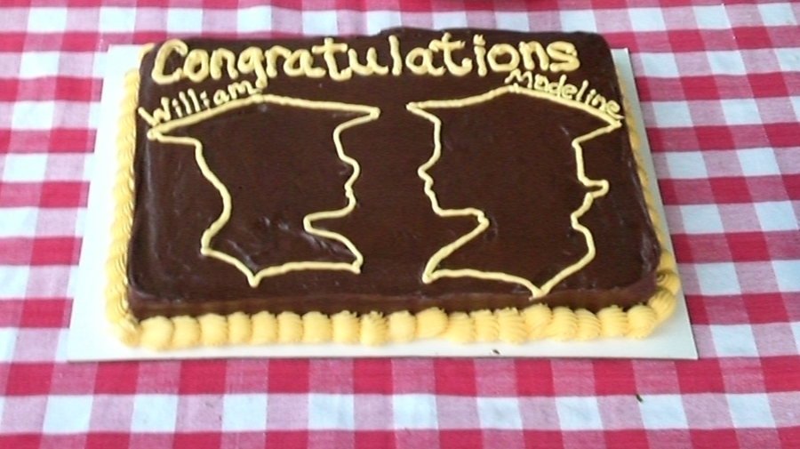 Twins Kindergarten Graduation - CakeCentral.com
