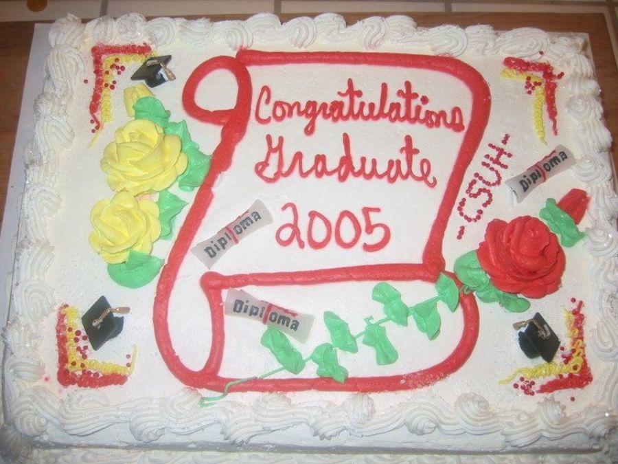 Decorated Basic Costco Cake - CakeCentral.com