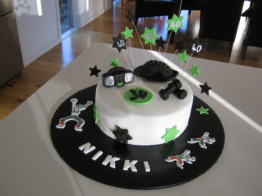 Zumba Birthday Cake - CakeCentral.com