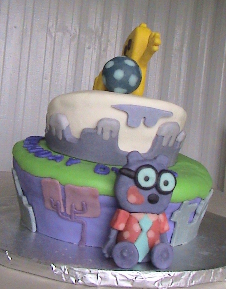 Wow Wow Wubbzy Birthday Cake - CakeCentral.com