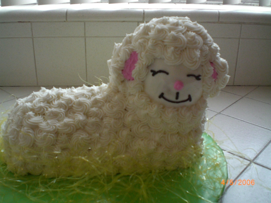 Lamb Cake - CakeCentral.com