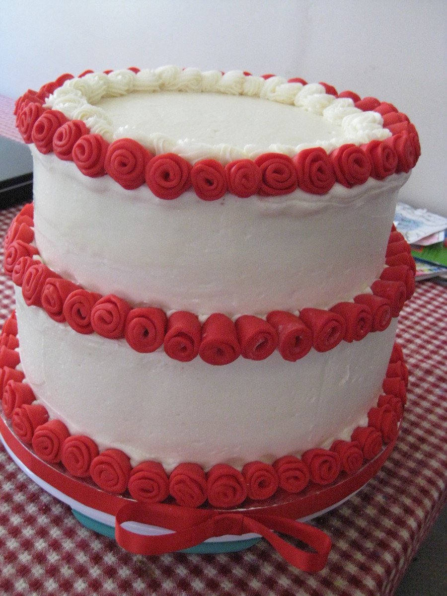 40Th Anniversary Cake - CakeCentral.com