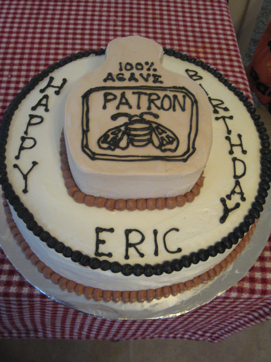 Patron Birthday Cake - CakeCentral.com