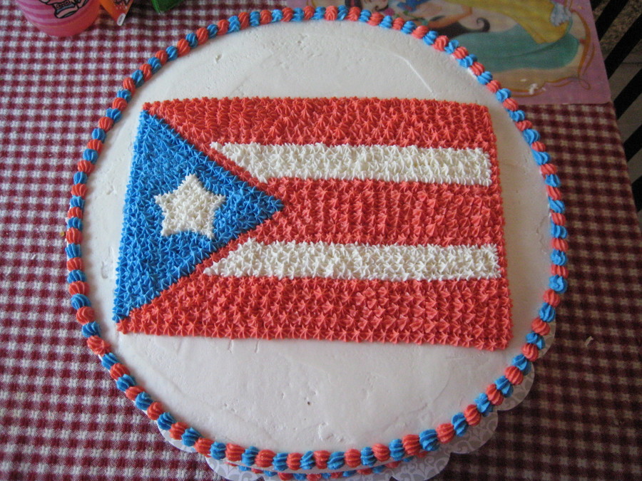 Puerto Rico Birthday Cake - CakeCentral.com