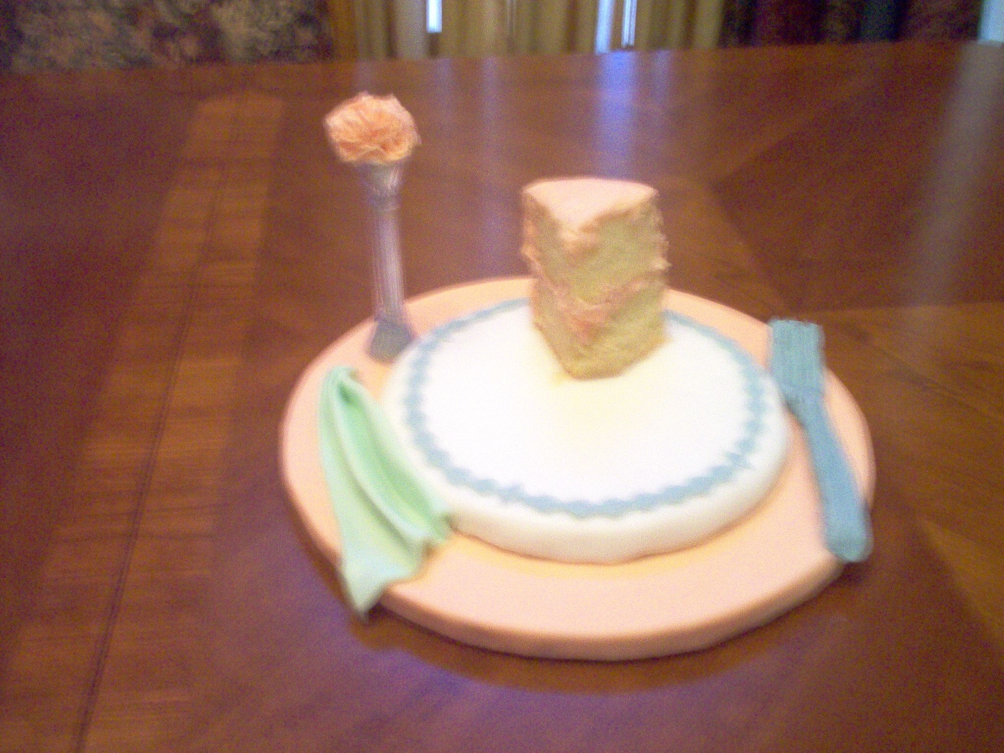 Final Fondant Cake - CakeCentral.com