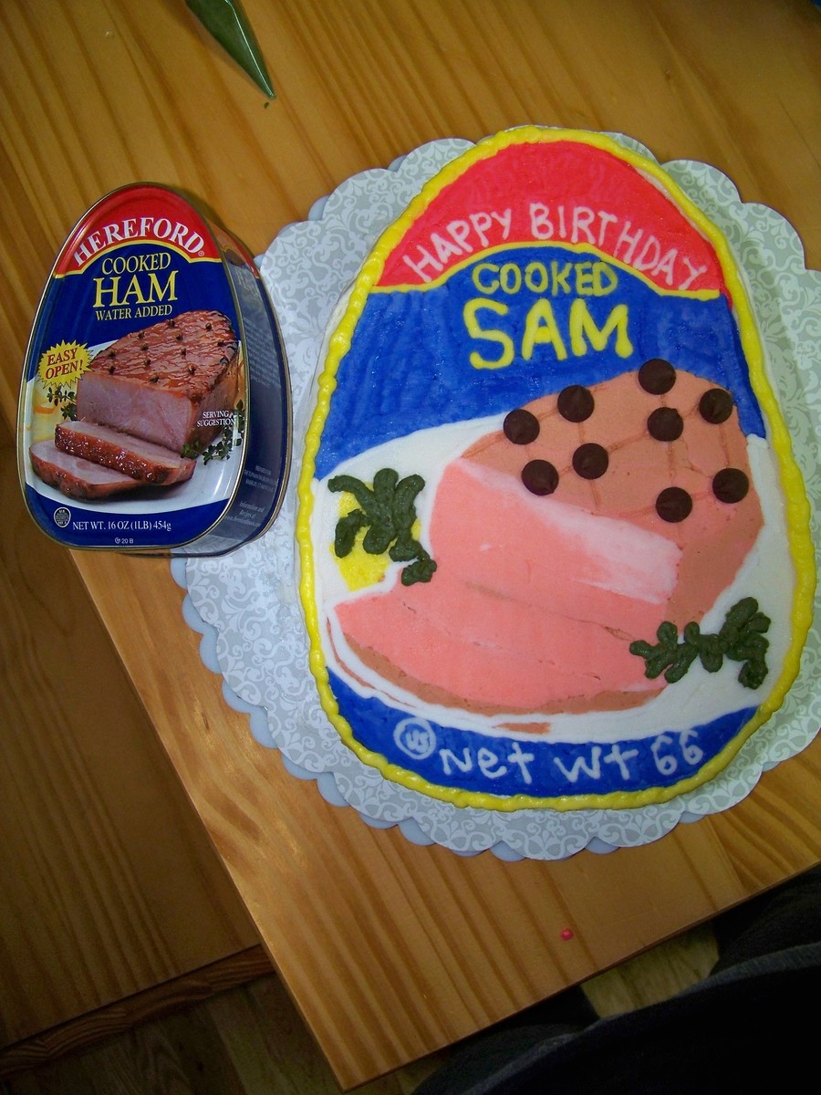 Canned Ham - CakeCentral.com