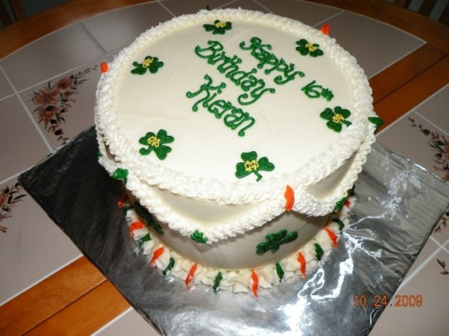 Notre Dame Themed Birthday Cake - CakeCentral.com