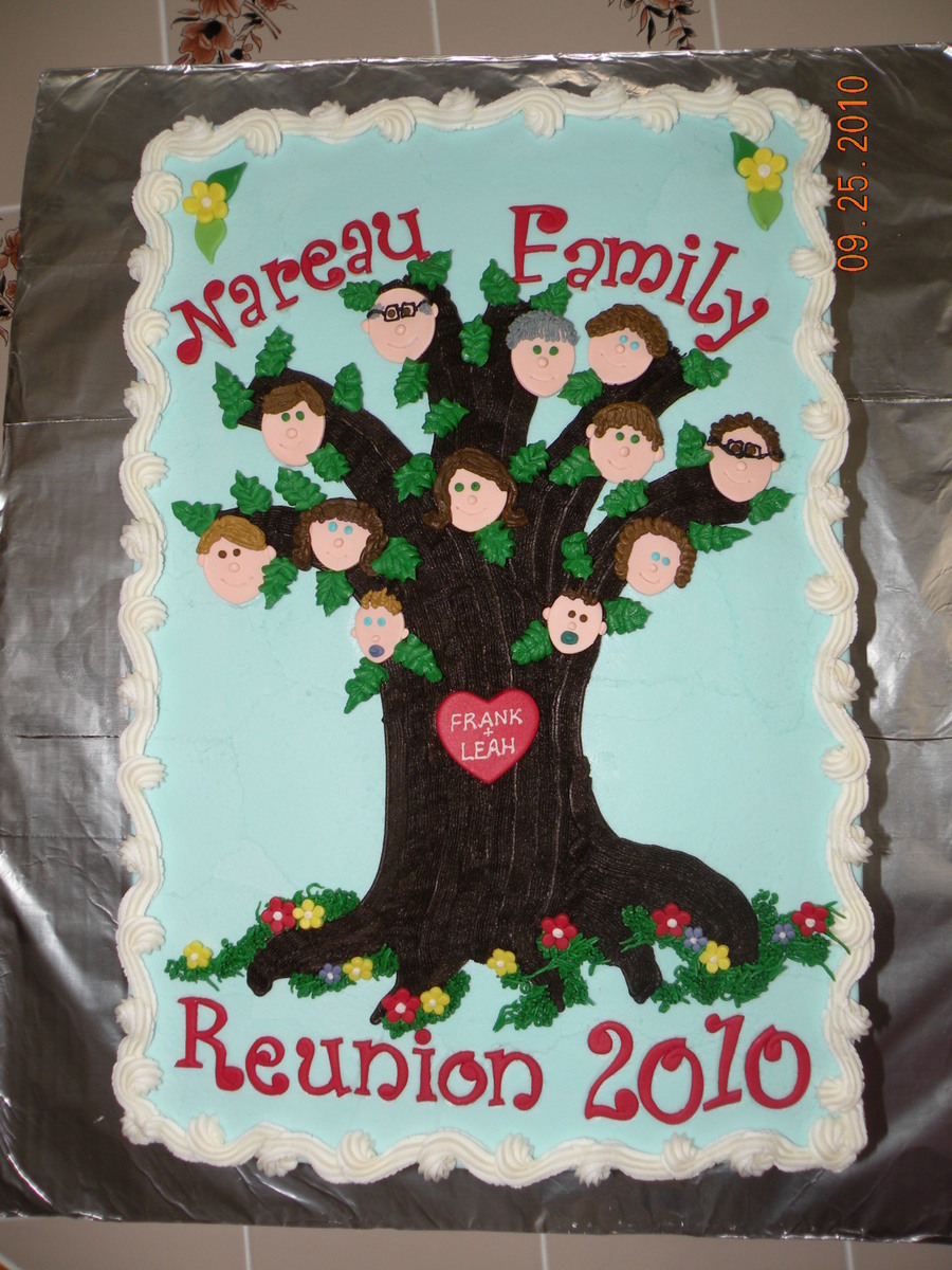 Family Tree Cake For Family Reunion - CakeCentral.com