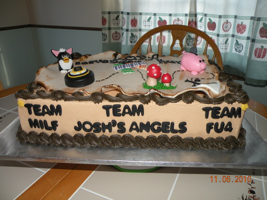 Scavenger Hunt Cake! - CakeCentral.com