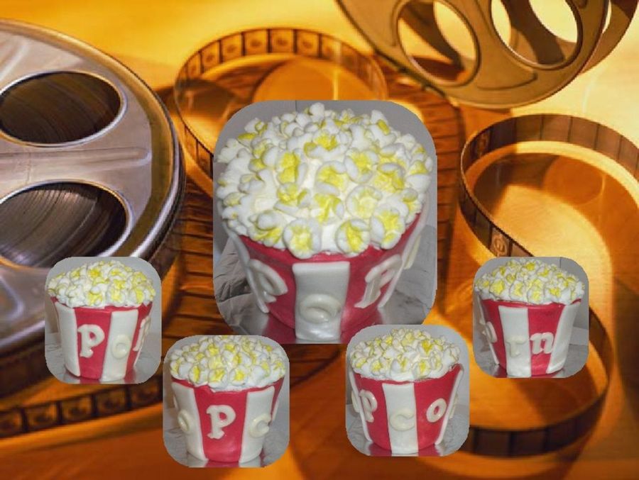 Popcorn Bucket Cupcakes - CakeCentral.com