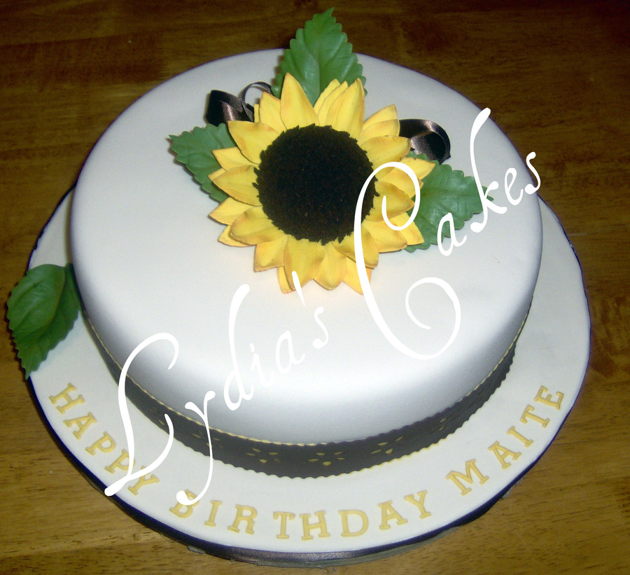 Sunflower - CakeCentral.com
