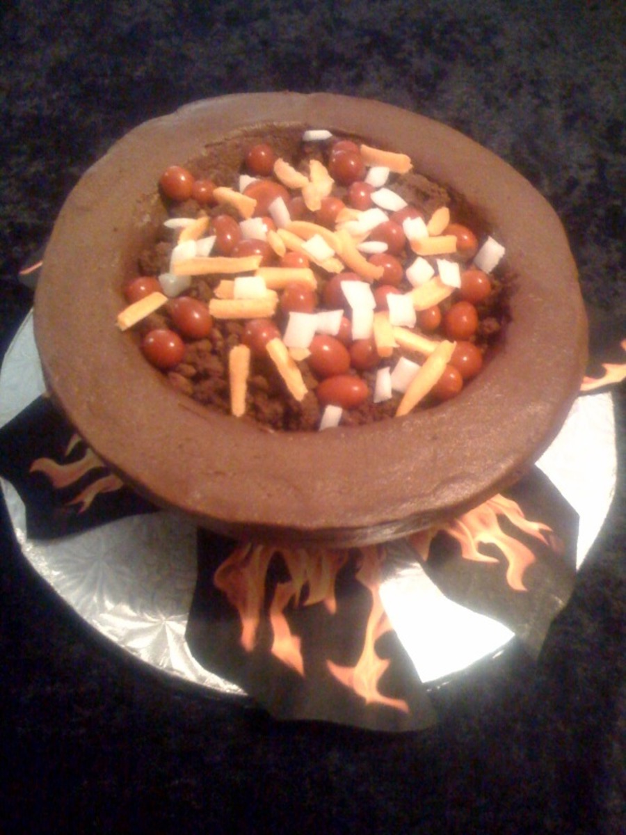 Chili Cook-Off Cake - CakeCentral.com