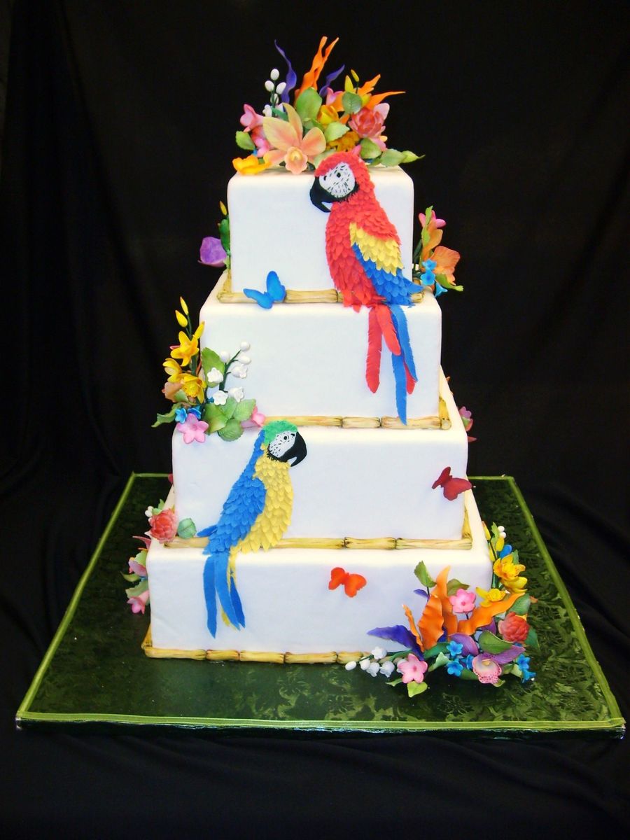 Parrot Paradise - CakeCentral.com