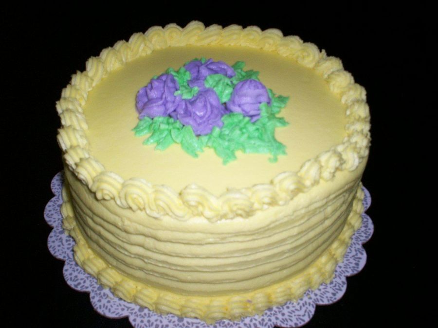 First Decorated Cake - CakeCentral.com