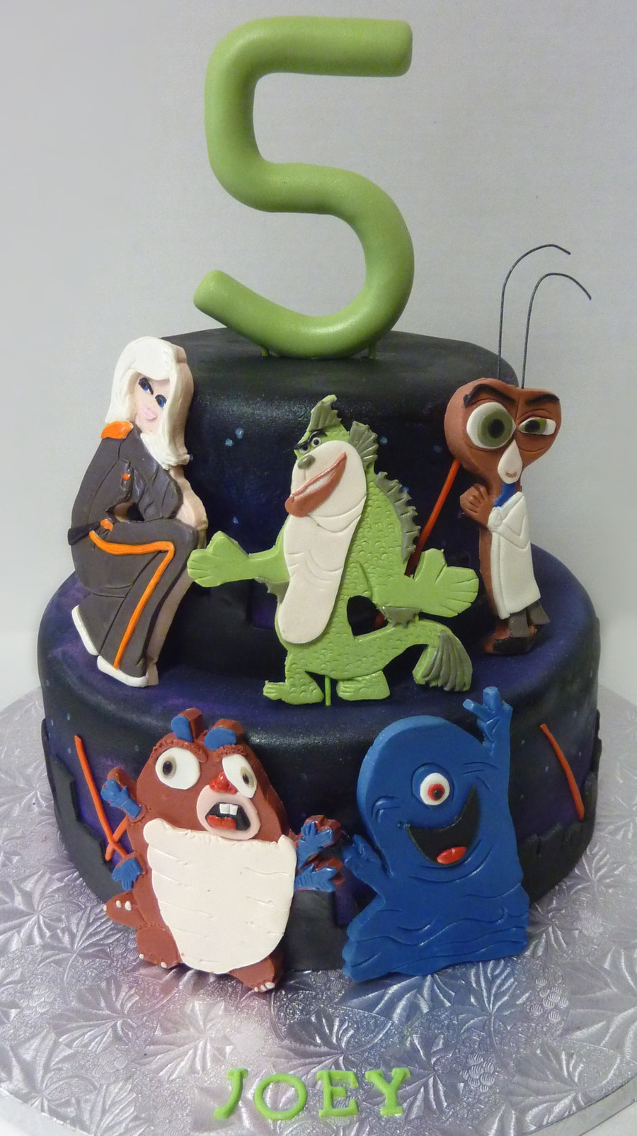 Monsters Vs. Aliens 5Th Birthday - CakeCentral.com