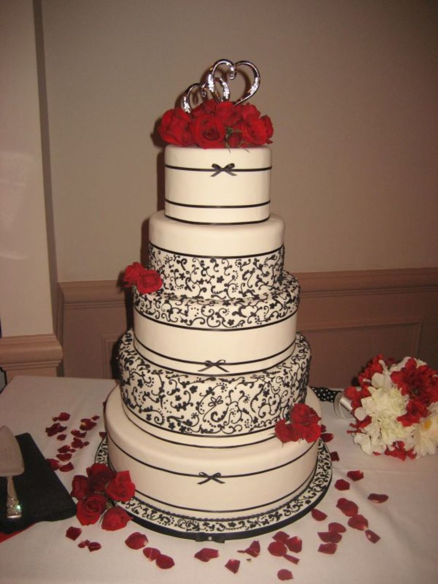 Alison's Wedding - CakeCentral.com